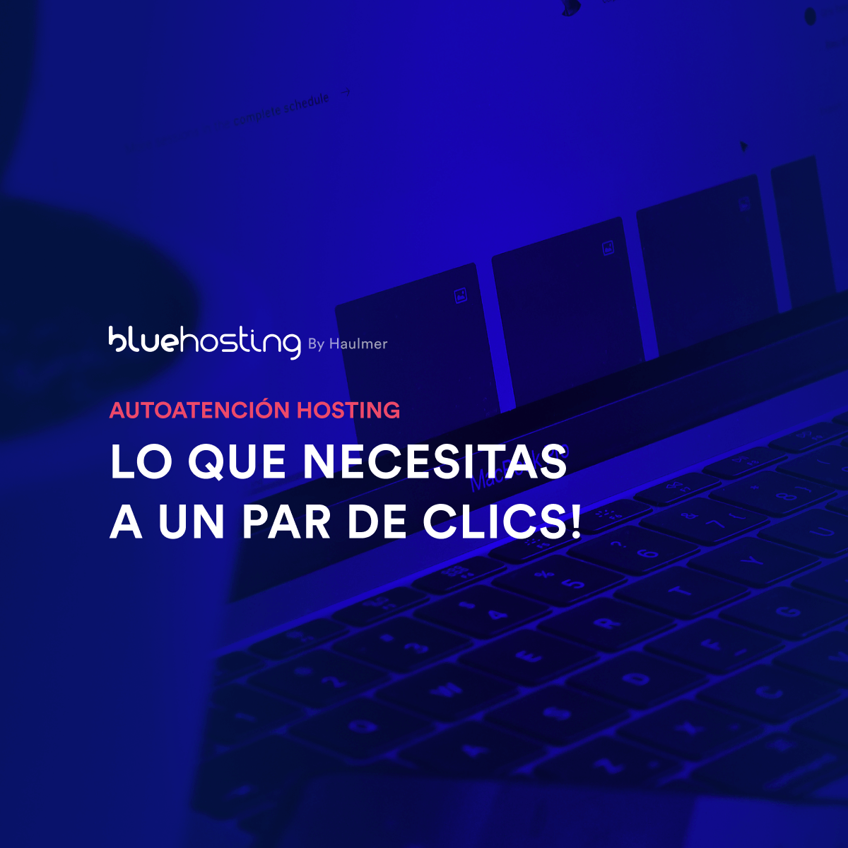 Autoatención Bluehosting - Gestiona tu Hosting